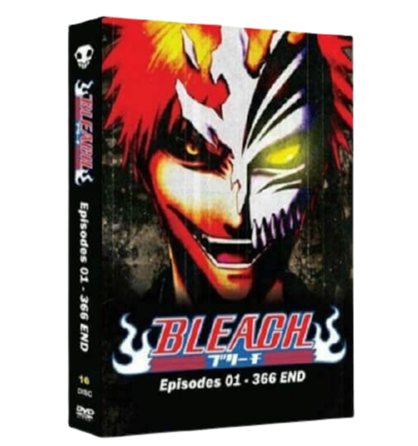 ENGLISH DUBBED Bleach Complete Anime TV Series DVD Box Set(1-366 EPS ...
