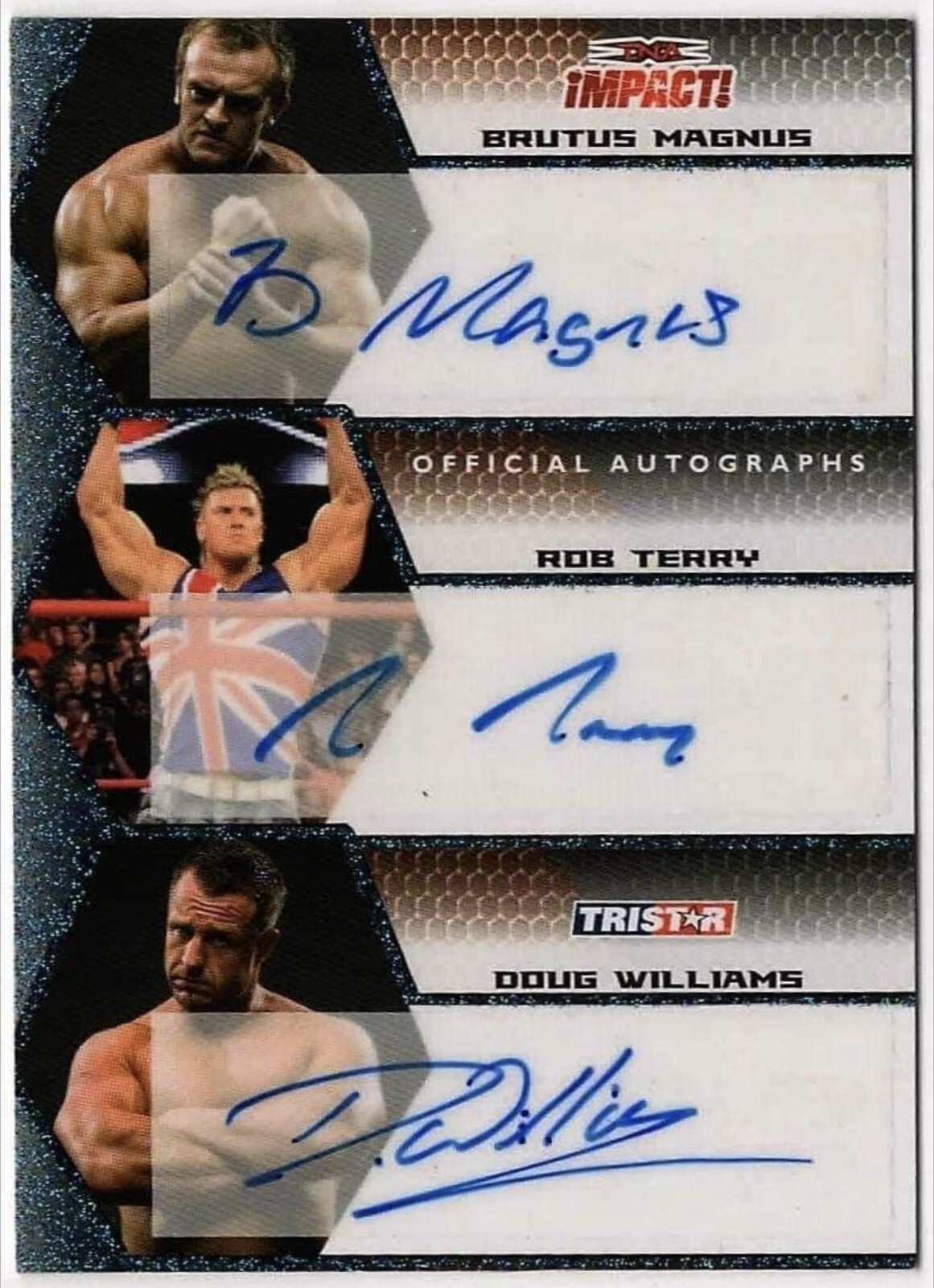 2009 TNA Impact Magnus Doug Williams Terry Autograph Card /25 | eBay