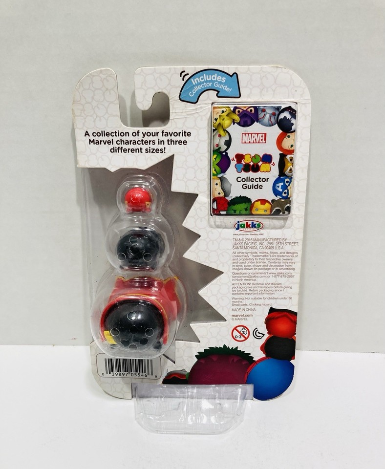 Tsum Tsum Marvel 3 Pack Doctor Strange Iron Man Winter Soldier Series 1 ...