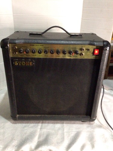 Vintage Stone Amplifier Model SGA-40RC Works | eBay
