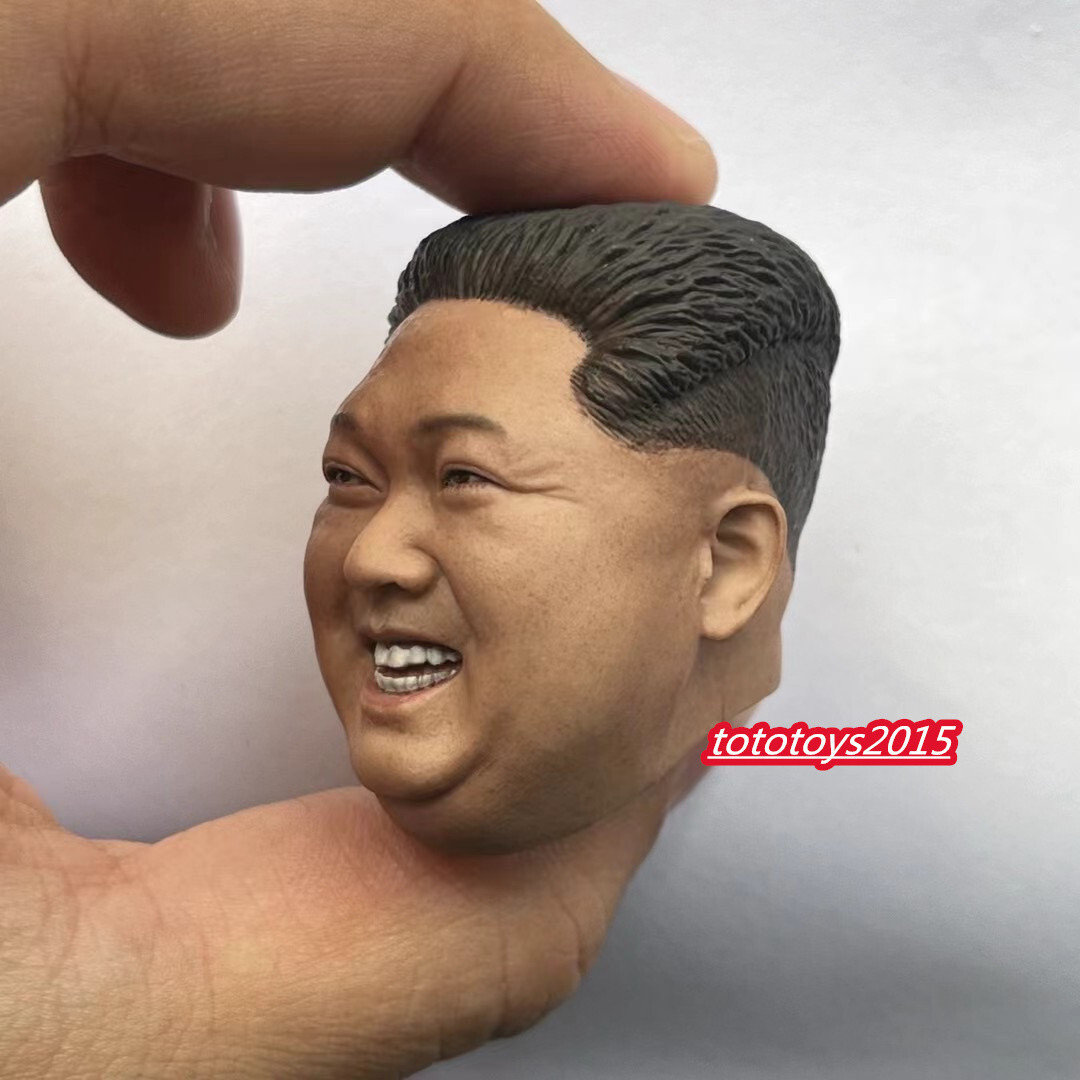 1/6 President Kim Jong-un Head Sculpt Model For 12inch Male Action ...