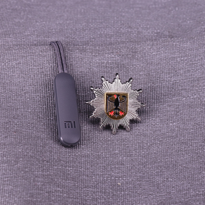 German Eagle Crest Deutschland Germany Flag Panzer Cross Pin Badge | eBay