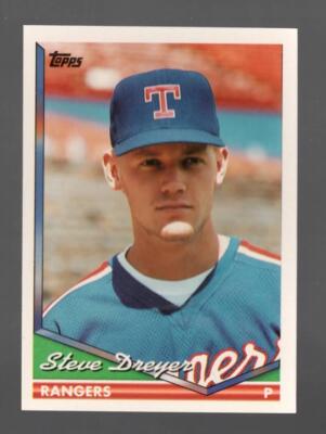 1994 Topps Steve Dreyer Texas Rangers #193 Near Mint or Better | eBay