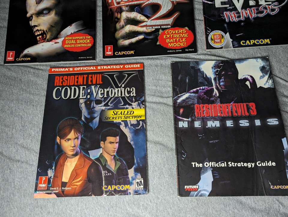 Resident Evil Prima Guide Ultimate Collection | Strategy Guide PS1 PS2 ...