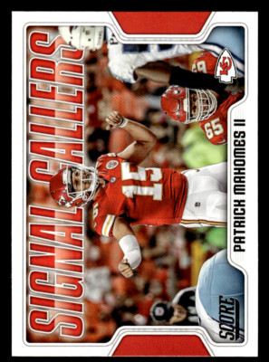 -KJ- 2018 Score Signal Callers - #16 Patrick Mahomes II (B) *Free ...