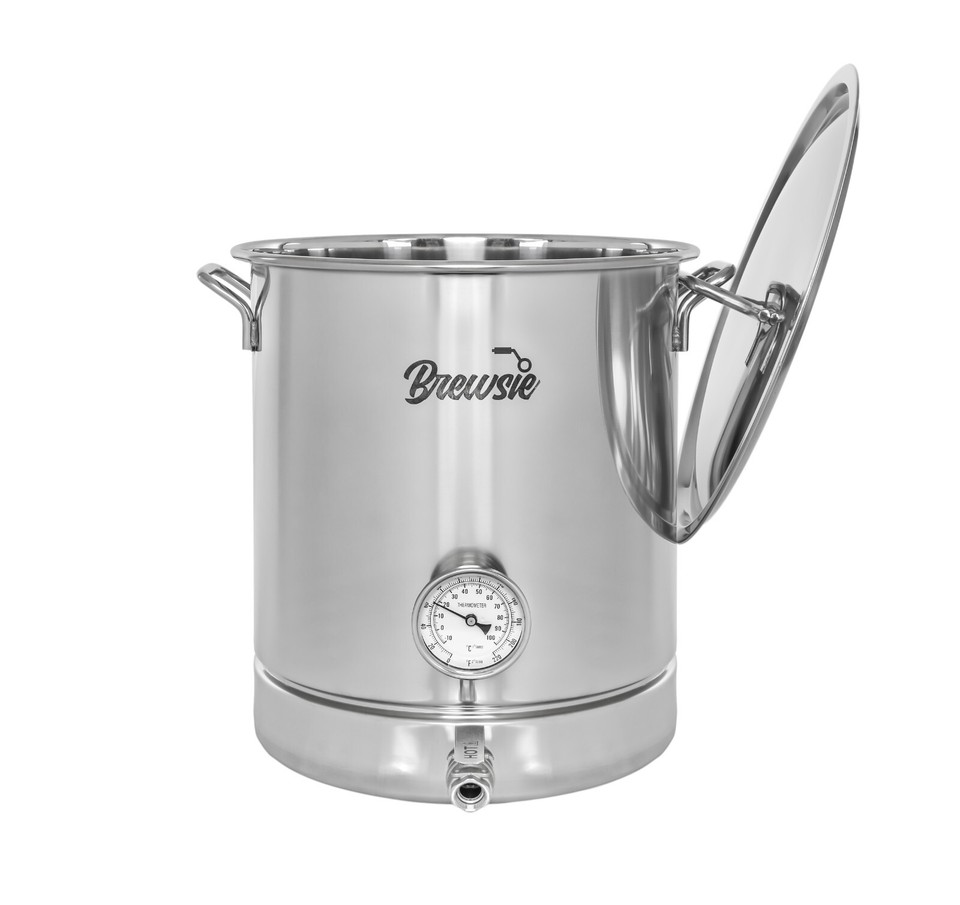 BREWSIE Stainless Steel Home Brew Kettle w/ Dual Filtration | eBay