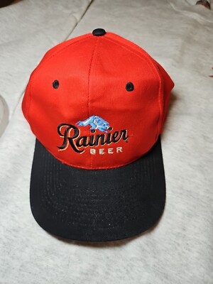 Vintage RAINIER Beer Baseball Cap | eBay