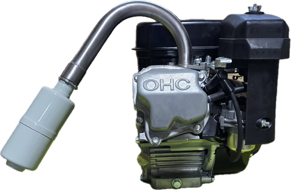 Exhaust / Muffler for minibikes: Subaru Robin EX17, EX13, EX21,EX27 & 6 ...