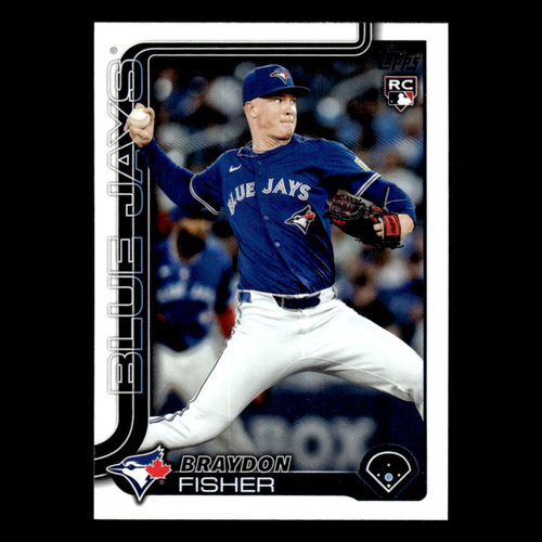 Braydon Fisher Rookie #US89 2025 Topps Update Toronto Blue Jays ...