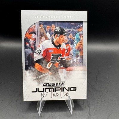 Matvei Michkov 2024-25 Upper Deck Credentials Hockey Jumping On The Ice ...
