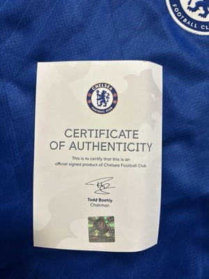 Brand New Authentic Chelsea Football Shirt Size Medium Men's Nike Home ...