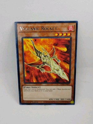 YU-GI-OH! Volcanic Rocket. LD10-EN027. 1st Edition Rare Card. TCG CCG ...