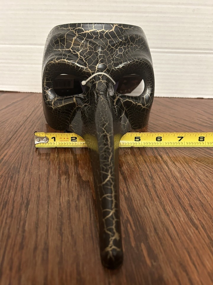 Venetian Fiend/Mardi Gras Mask For Costume Party Fat Tuesday NWT 10” X ...