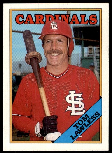 1988 TOPPS TOM LAWLESS ST. LOUIS CARDINALS #183 | eBay