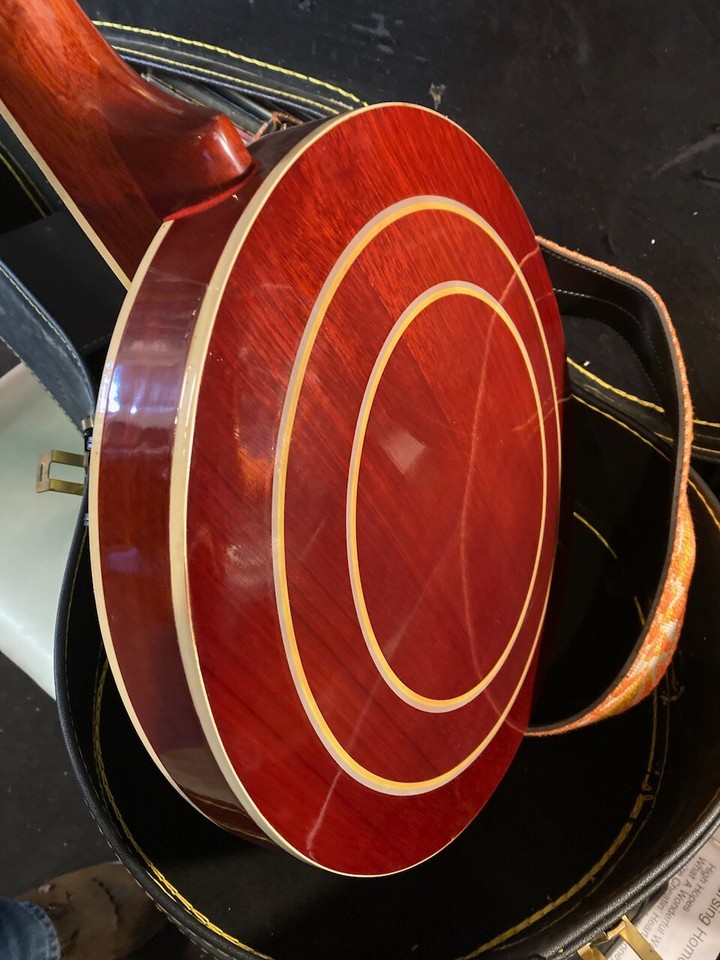 AZTEC BANJO vintage HB-75A - 5 string circa 70s/80s - natural - nice ...