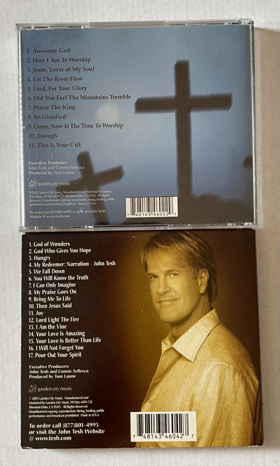JOHN TESH A Deeper Faith II & Awesome God Erin O'Donnell Kim Keyes VG+ ...