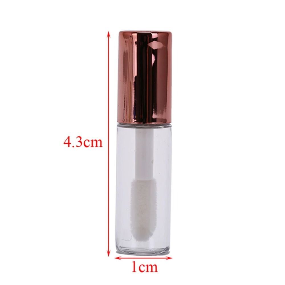 10pcs Empty DIY Lip Balm Tube Container Refillable Mini Lip Balm ...