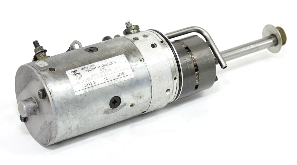 Bucher Hydraulic System Motor | 8111-S | M-313-0136 | eBay