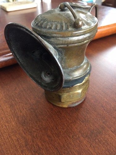 Vintage AUTOLITE Miner's Lamp Made in USA | eBay