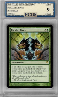 2011 MTG Innistrad Parallel Lives #199 Graded FCGS 9 MINT | eBay