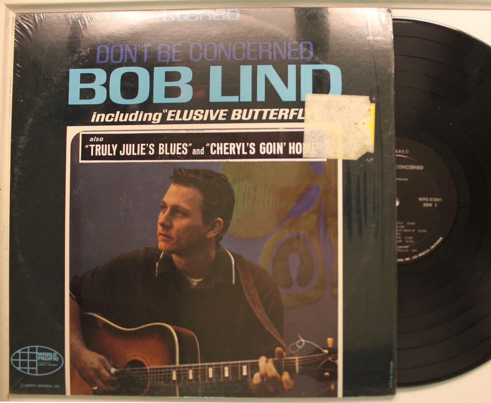 Bob Lind Lp Don’T Be Concerned On Wp - Vg++ To Nm / Vg++ To Nm (In ...