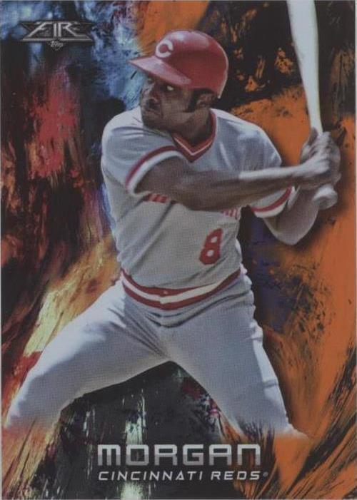 2018 Topps Fire - Joe Morgan #179 Orange /299 for sale online | eBay