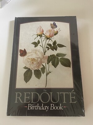 THE REDOUTE BIRTHDAY BOOK - Hardcover NEW In Original Plastic Covering ...