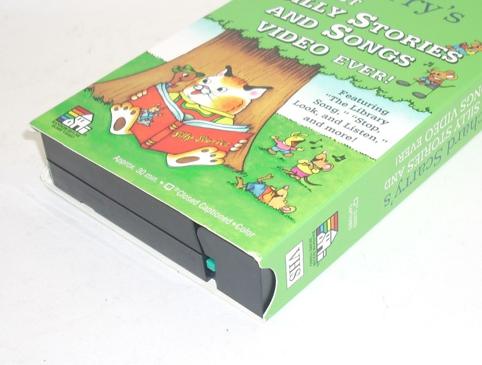 Richard Scarry's BEST SILLY STORIES AND SONGS VIDEO EVER! ( VHS, 1994 ...