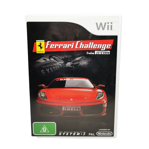 Ferrari Challenge - Trofeo Pirelli (Nintendo Wii Game. PAL Complete ...