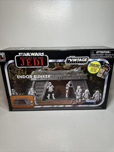 Star Wars Vintage Collection Endor Bunker w/ Rebel Commando ROTJ 3.75 ...