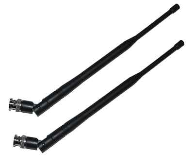 2 Connettori BNC Antenna Shure 774-865 MHz Per Ricevitori Wireless UHF ...