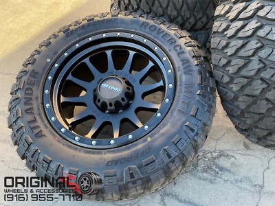 33" Method MR605 20x10 MR60521088524N Wheels 33x12.50R20 Tires Rims ...