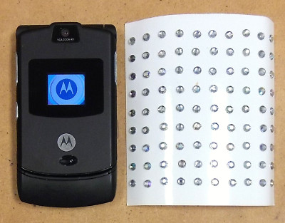 Motorola RAZR / Razor V3 - Black & Silver ( Unlocked ) International ...