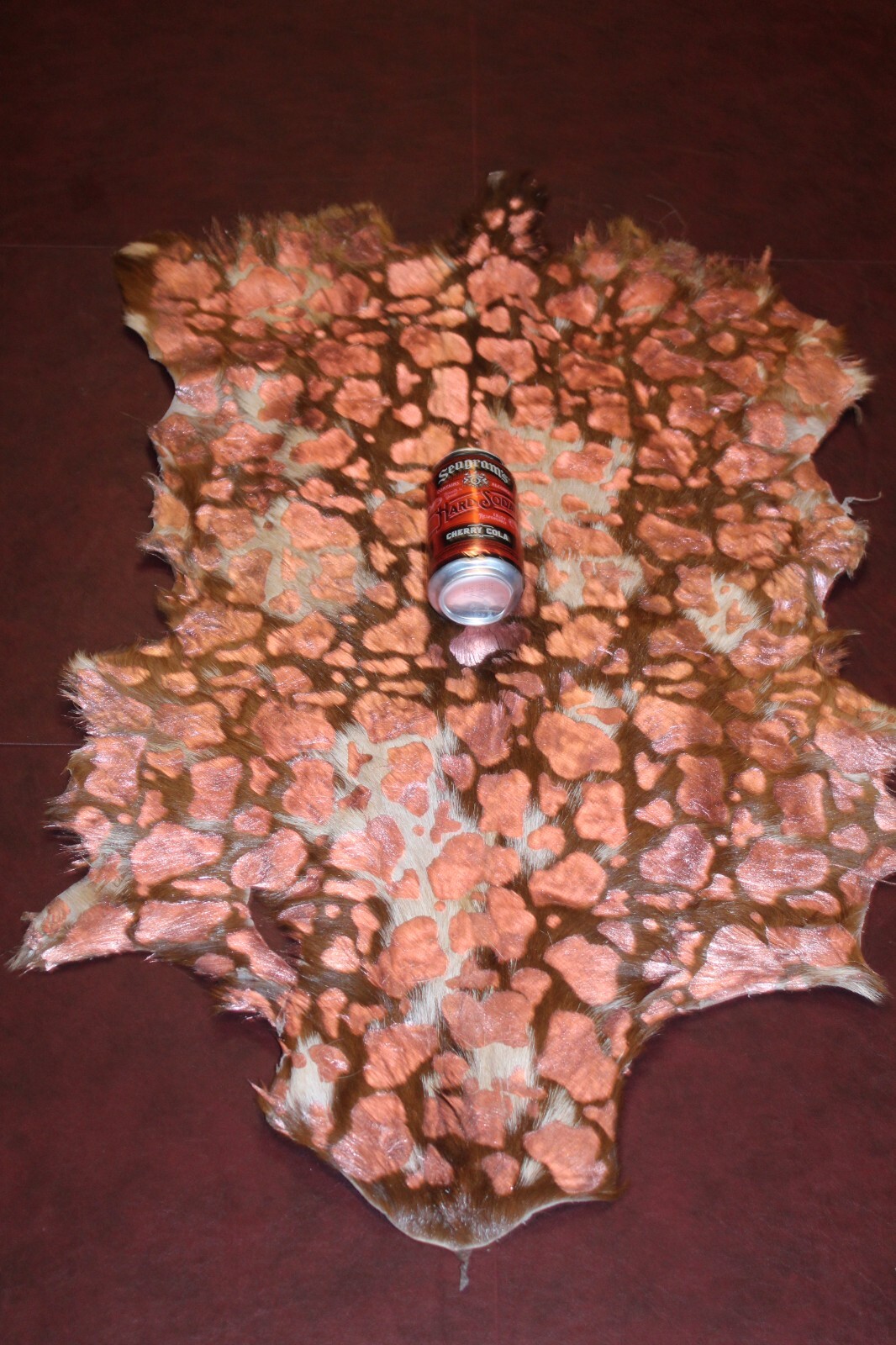 Billy Goat Taxidermy Pelt Fur Leather Rug Hide Wall Hanging Log Cabin ...