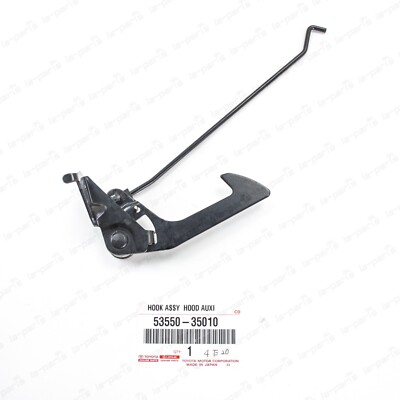 New Genuine Toyota 03-06 4Runner Hood Auxiliary Catch Hook Assy 53550 ...