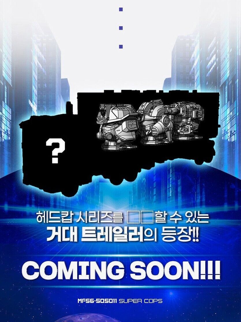 Miniforce Super Cops JET COP Blue Police Plane Transforming Robot Head ...