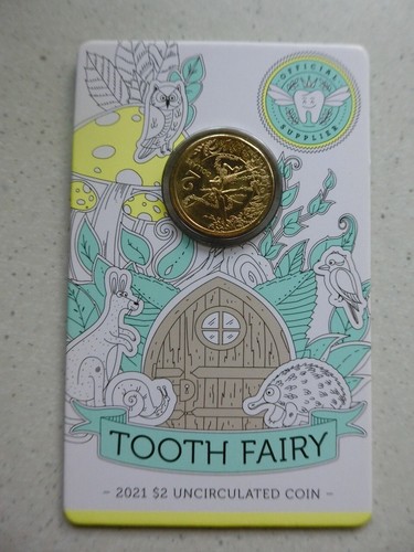 2021 Australia Tooth Fairy $2 Uncirculated Coin - Carded | eBay