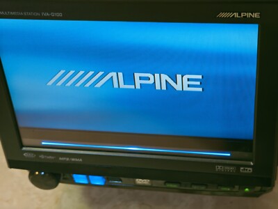Old School Alpine IVA-D100 6.5" touchscreen Audio/Video w Bluetooth ...