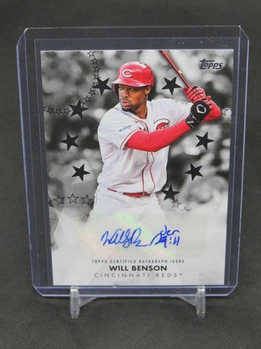 2024 TOPPS WILL BENSON AUTO /199 CINCINNATI REDS NS6 | eBay