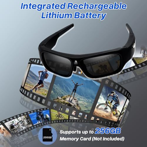Camera Sunglasses Full HD 4K Glasses Sport Action Glasses Camera Video ...