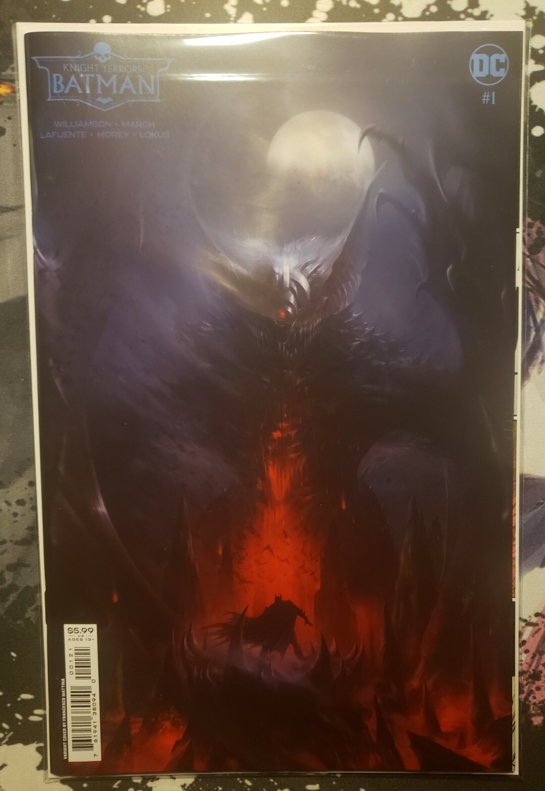 KNIGHT TERRORS: BATMAN #1 (FRANCESCO MATTINA VARIANT) DC Comics | eBay