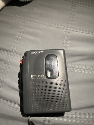 Sony TCM-353V Cassette Corder Player Voice Recorder | eBay