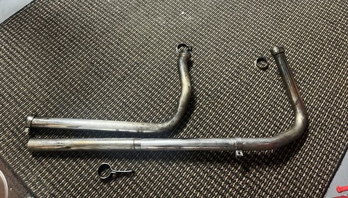Harley-Davidson Panhead Custom Drag Pipes Exhaust Chopper | eBay