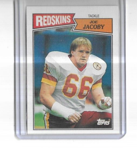 1987 Topps Football #72 Joe Jacoby Washington Redskins | eBay