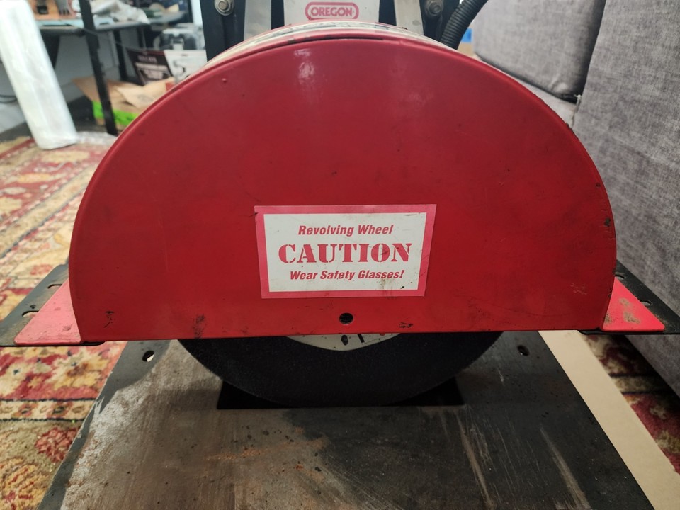 Oregon Extreme Heavy Duty Blade Grinder Sharpener 1.5 HP Motor | eBay