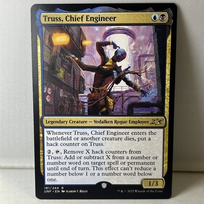 Truss, Chief Engineer (181) Unfinity UNF MTG Magic The Gathering | eBay