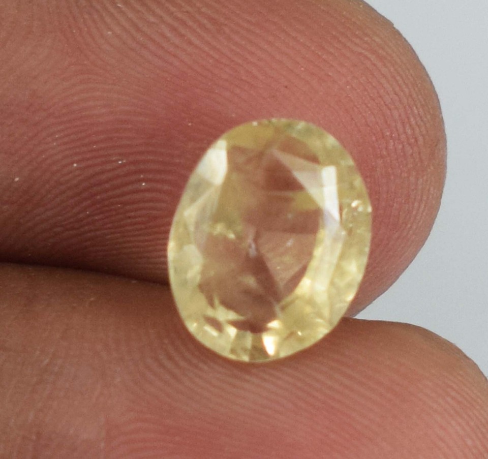 Ebay Natural Oval Golden Yellow Heliodor Beryl Gemstone 4.20 Ct ...