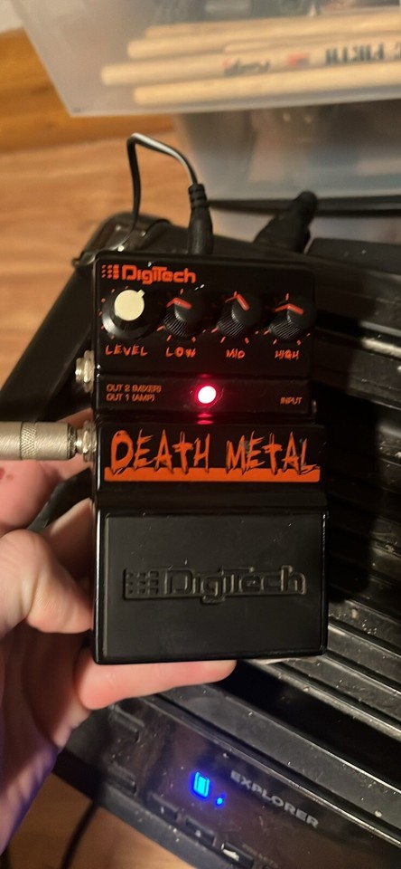 DigiTech Death Metal Guitar Pedal | eBay