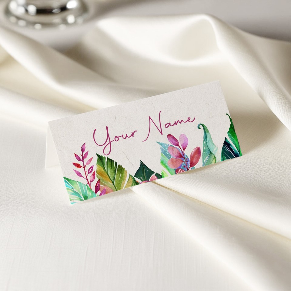 Personalised Place Cards, Table Name Cards for Weddings, Place Table ...