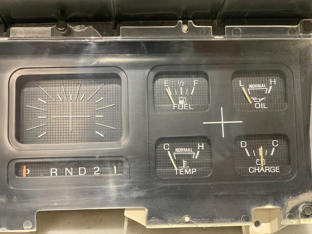 80-86 Ford F150 F250 Truck Bronco Speedometer Gauge Cluster Instrument ...